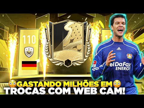 SLK! 🔥GASTEI MAIS DE 180 MILHÕES DE COINS EM TROCAS! 😳🔥 PRIMEIRO PACK OPEN COM WEBCAM! 😍