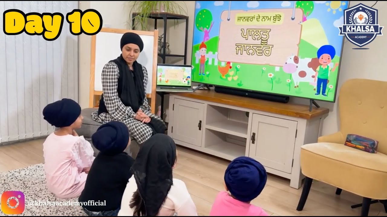 Day 10 Punjabi Learning Challenge I Khalsa Academy I Punjabi Classes I Learn Punjabi - YouTube