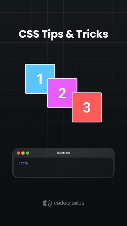 CSS tips & tricks you must know! - #css #frontend #webdevelopment - YouTube