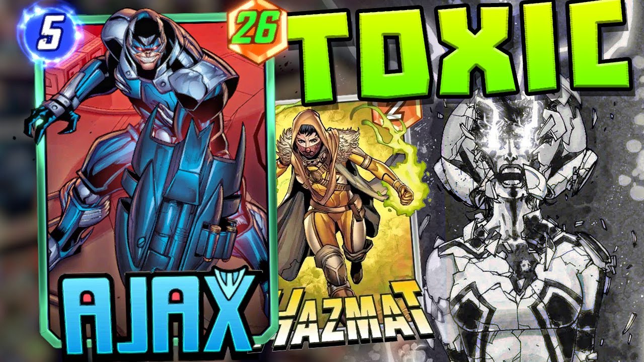 AJAX is TOXIC in MARVEL SNAP?! - YouTube