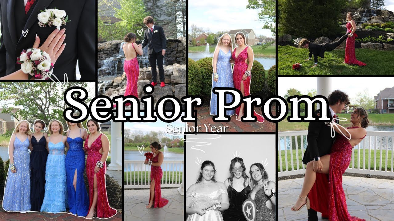 MY LAST EVER PROM!!! *senior year* - YouTube