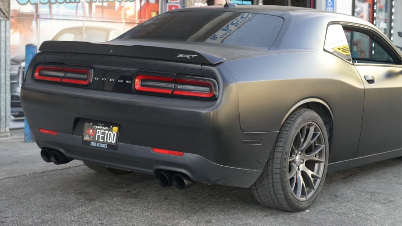 2019 CHALLENGER 392 VIBRANT BULLETS + MUFFLER DELETE **nice setup ...