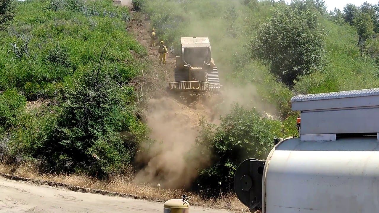 Ferguson fire 2018 Cal fire - YouTube