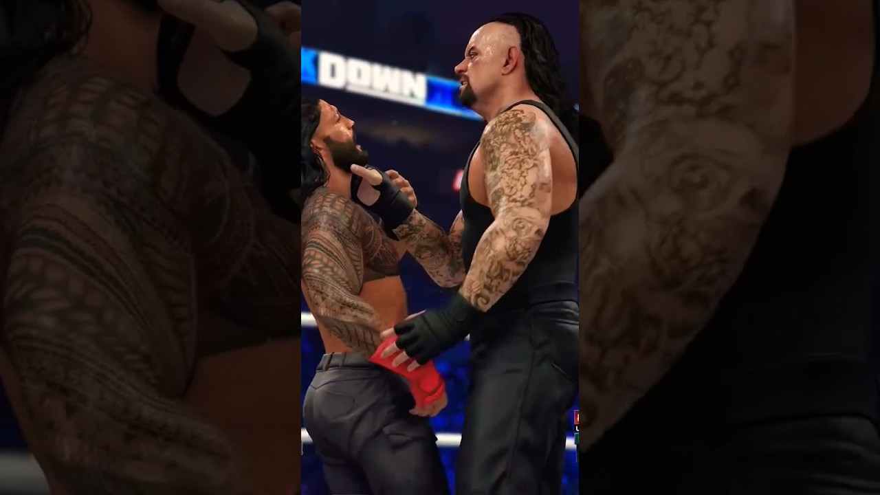 Roman Reigns Vs. Undertaker tombstone piledriver #romanreigns # ...