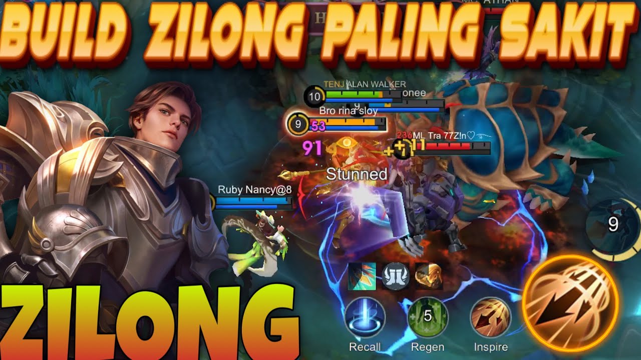 ZILONG BEST BUILD 2025,🔥BUILD ZILONG PALING SAKIT 2025 - MLBB (No Edit) - YouTube