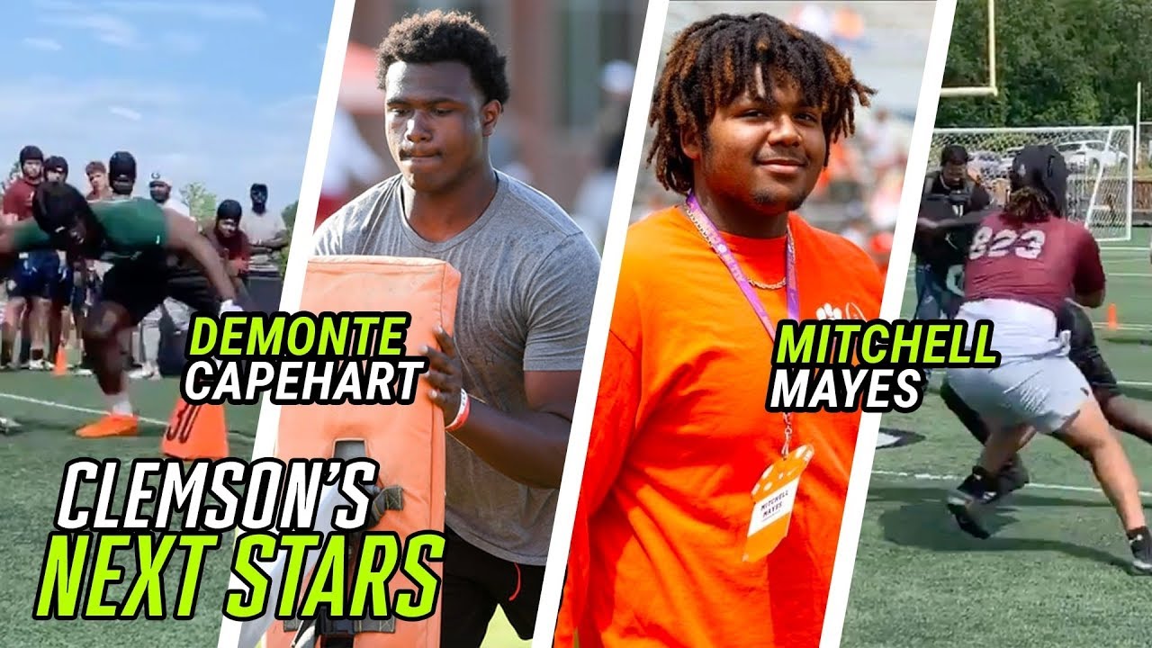 Clemson Commits Demonte Capehart & Mitchell Mayes EAT Against Top ...