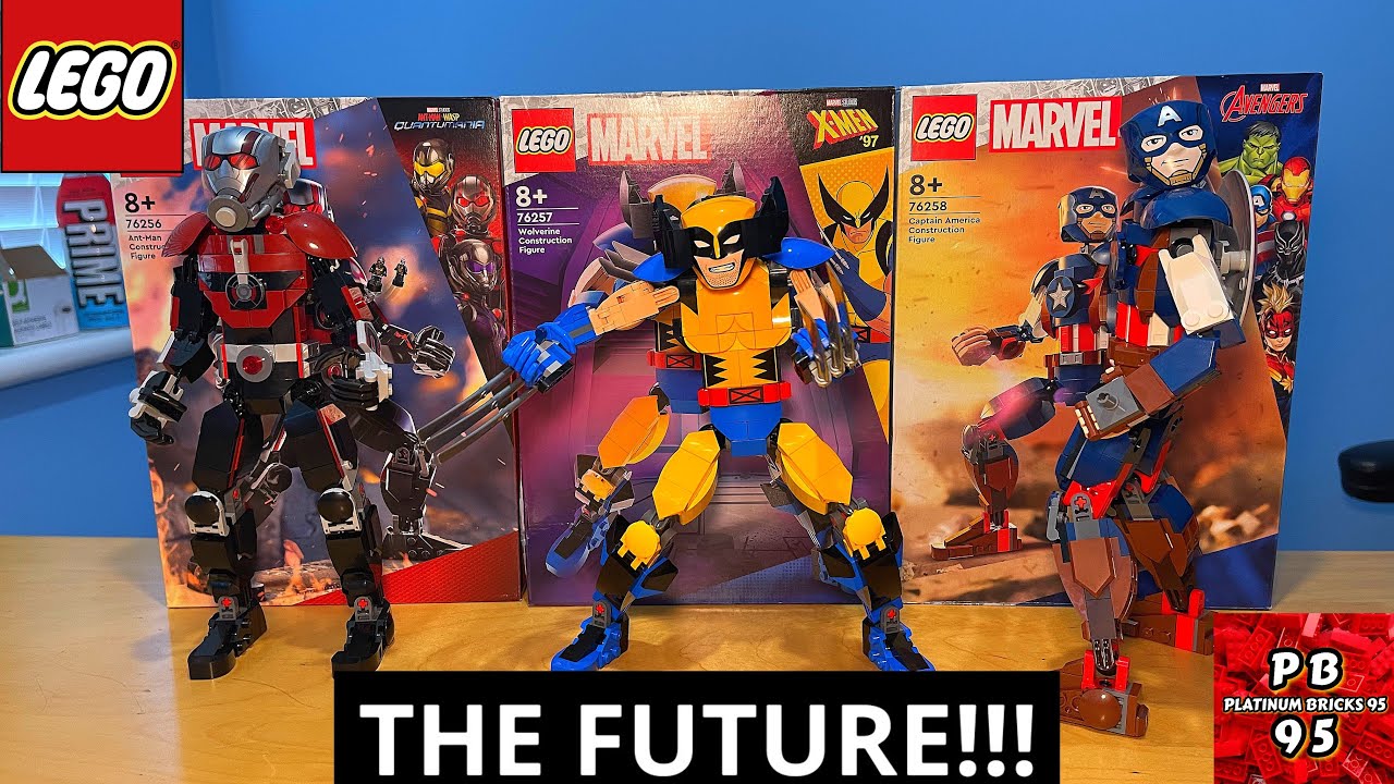 LEGO MARVEL CONSTRUCTION FIGURES ARE THE FUTURE!!! (Lego Set #76256 ...