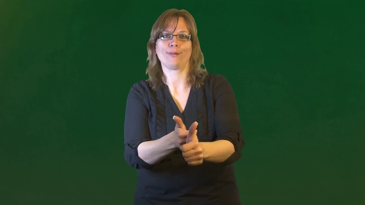 ASL Word of FOLLOW (context B) - YouTube