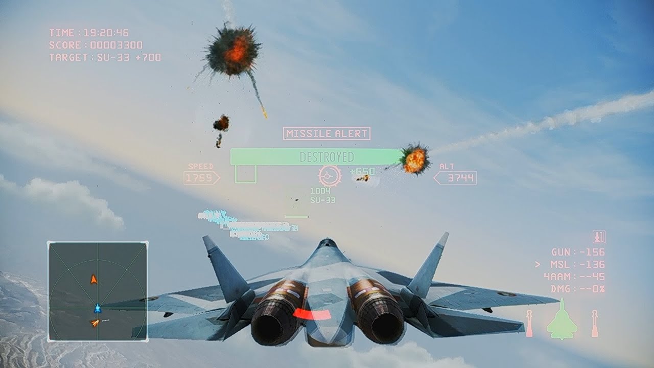 Ace Combat Infinity - Mission 7 - Area B7R - YouTube
