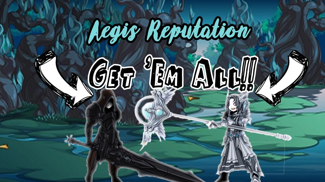 [AQW] Fastest Way to rank up Aegis REP - YouTube