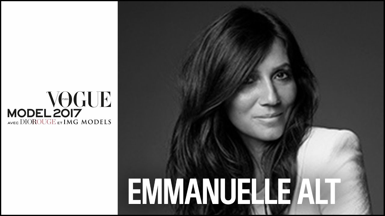 Emmanuelle Alt, rédactrice en chef de Vogue Paris | VOGUE MODEL 2017 ...