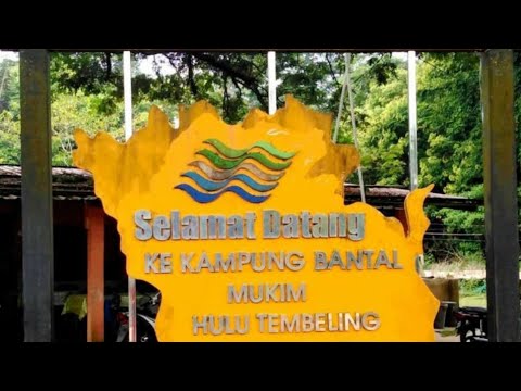 Menyusuri Sungai menaiki bot ke KG Bantal Ulu Tembeling , Jerantut , Pahang