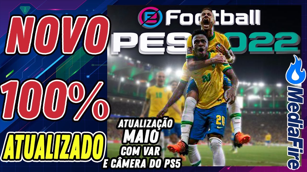 PES 2022 PS2 ISO | eFootball 2022 | UM DOS MELHORES EDITORES DE FUTEBOL ...