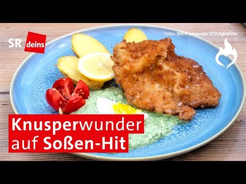 Frankfurter Soße mit Knusperschnitzel | NEUE FOLGE Cliff Hämmerle kocht \
