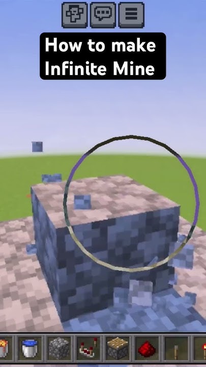 How to make infinity mine platform No mods - YouTube