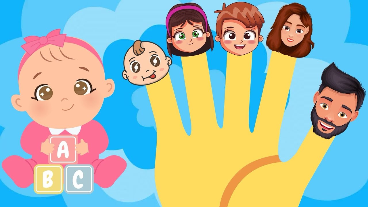 The Finger Family Song | Daddy Finger Nursery Rhymes | Kids Songs - YouTube