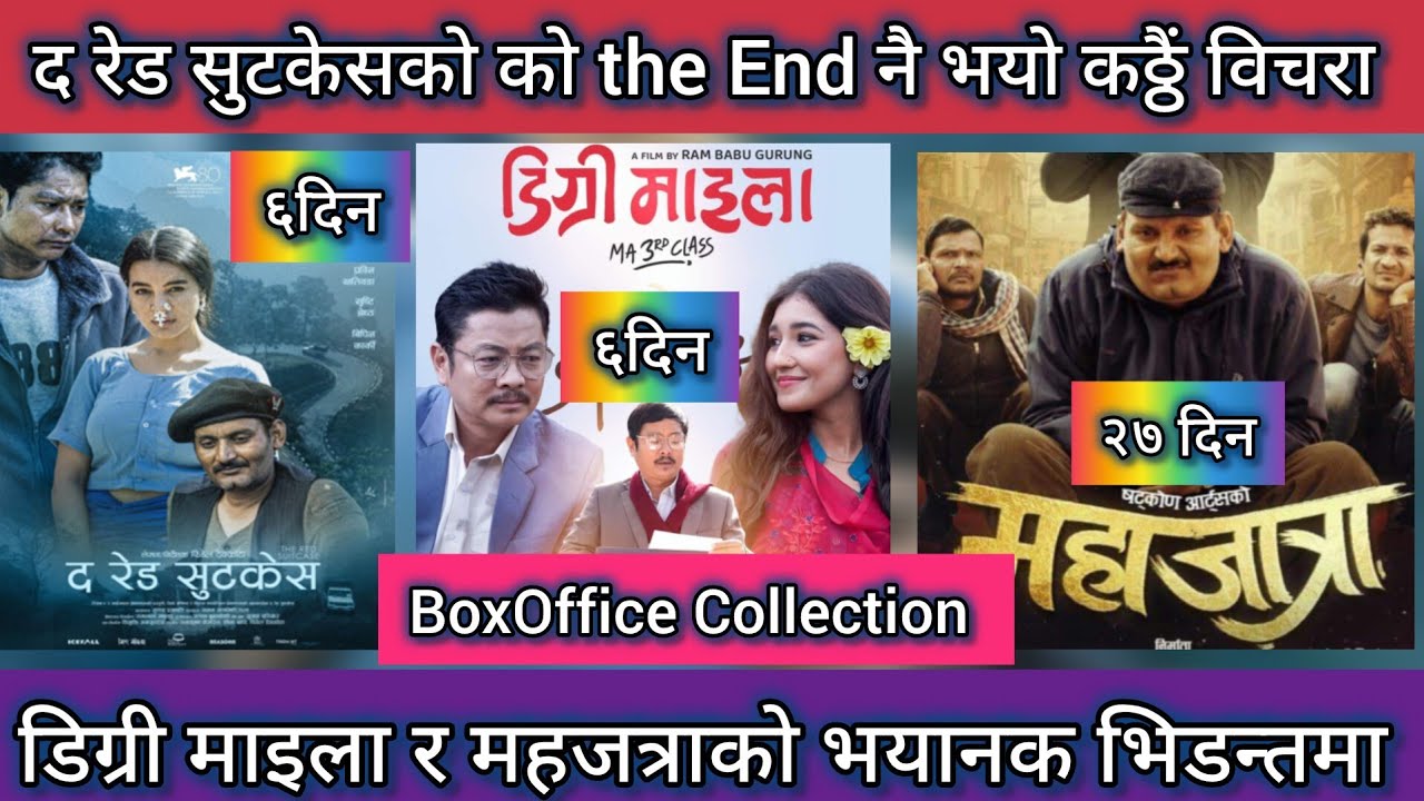 The Red Suitecase Vs Degree Maila 6th Day BoxOffice Collection ll ...