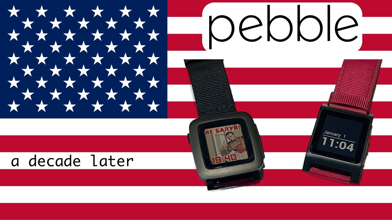 🇺🇸 Pebble Time & Pebble 2 Smartwatches A Decade Later [#TCE0670] - YouTube