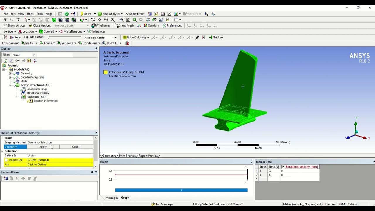 ANSYS Structural Analysis of an Axial Compressor Rotor Blade | Full Tutorial - YouTube