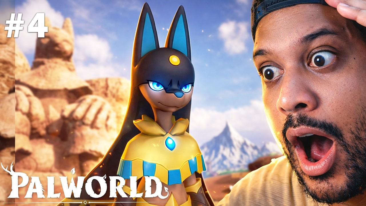 आख़िरकार पकड़ा गया Legendary Fire God ANUBIS 🔥 | Palworld | EP 4 - YouTube