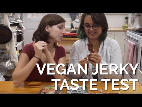 Vegan Jerky Taste Test | Two Market Girls