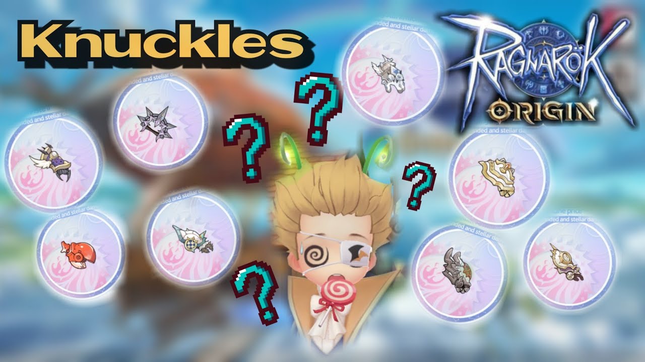 RAGNAROK ORIGINS | MONK/CHAMP WEAPONS GUIDE | 라그나로크 원산지 - YouTube