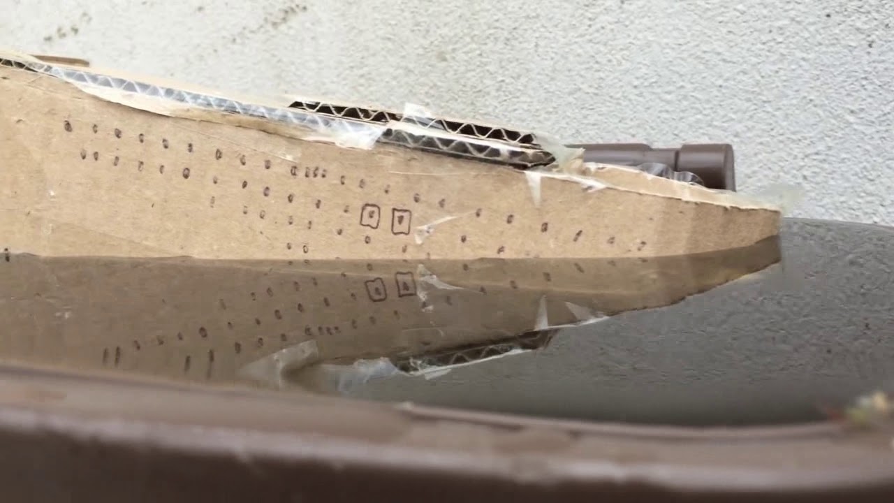 Cardboard cruise ship sinks! - YouTube