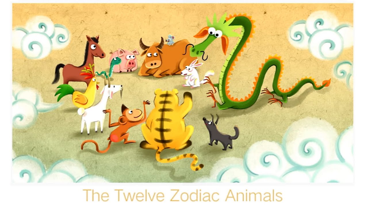 The Twelve Zodiac Animals @iHuman Books - YouTube
