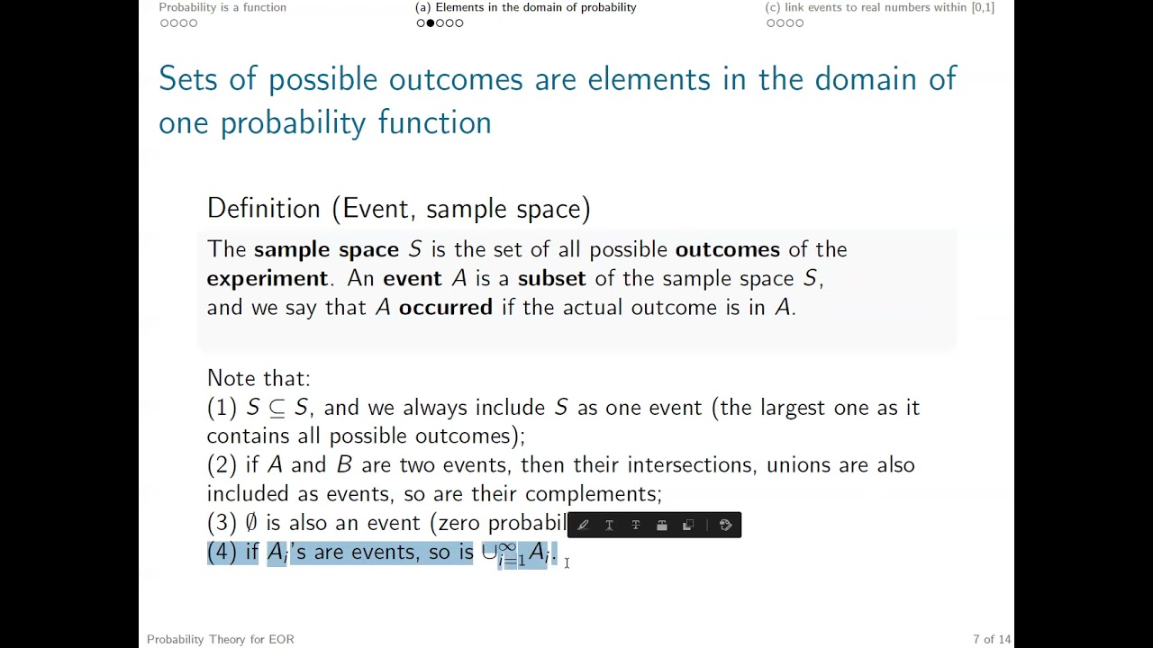 Week_1_1 Sample Space and Naive Definition of Probability - YouTube