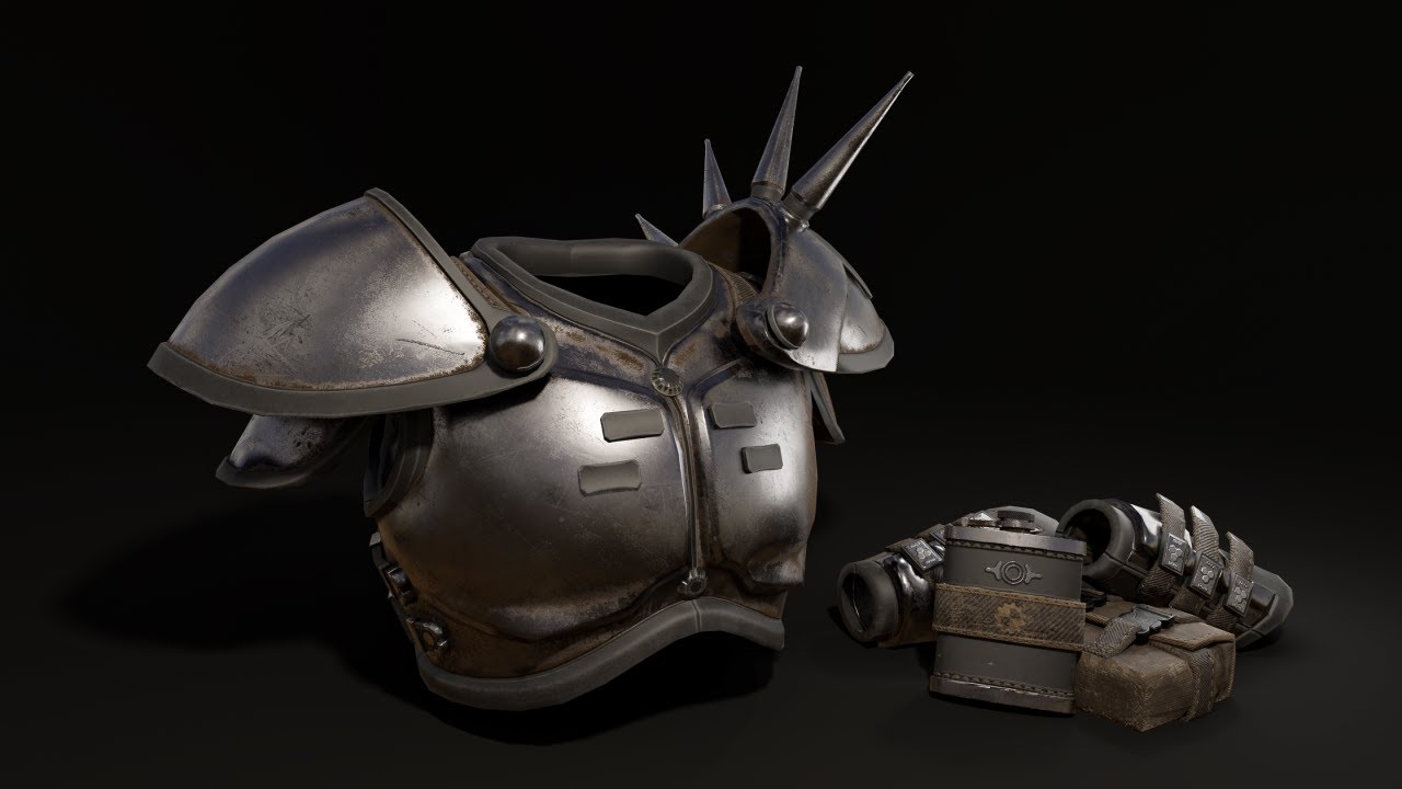 Fallout New Vegas Classic Metal armor mark II - YouTube