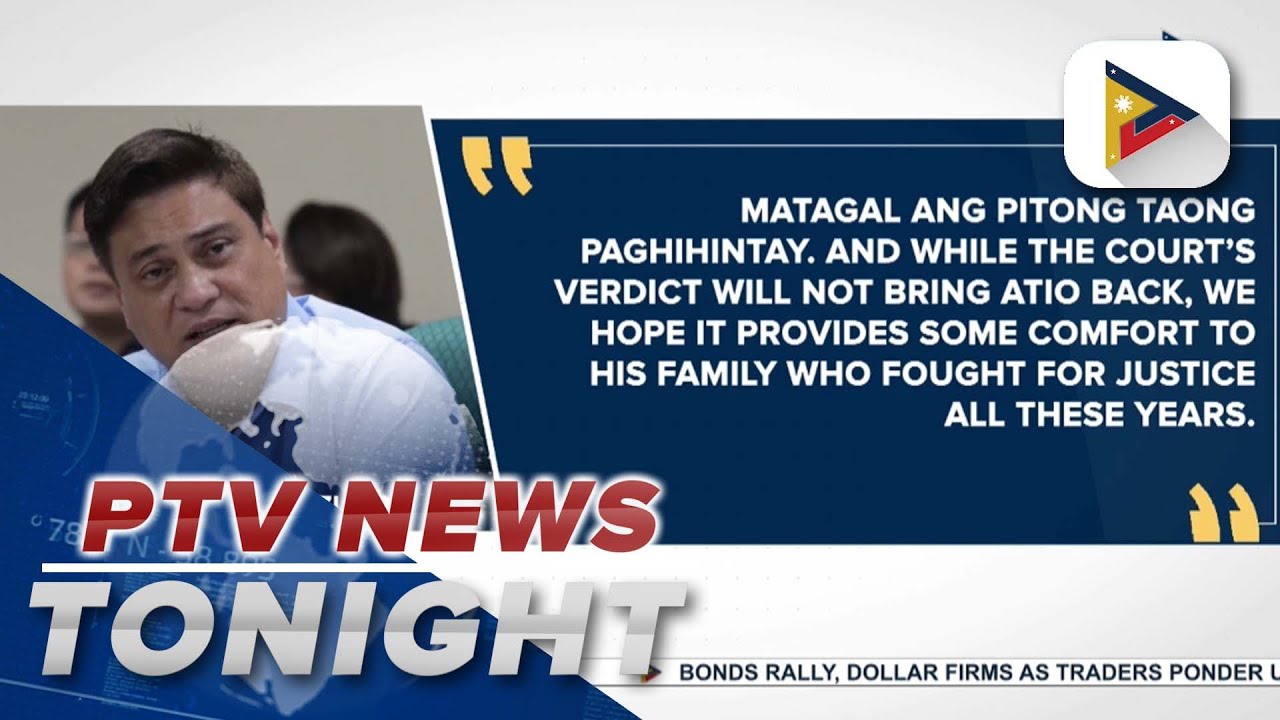 Lawmakers elated with court decision on Atio Castillo hazing case - YouTube