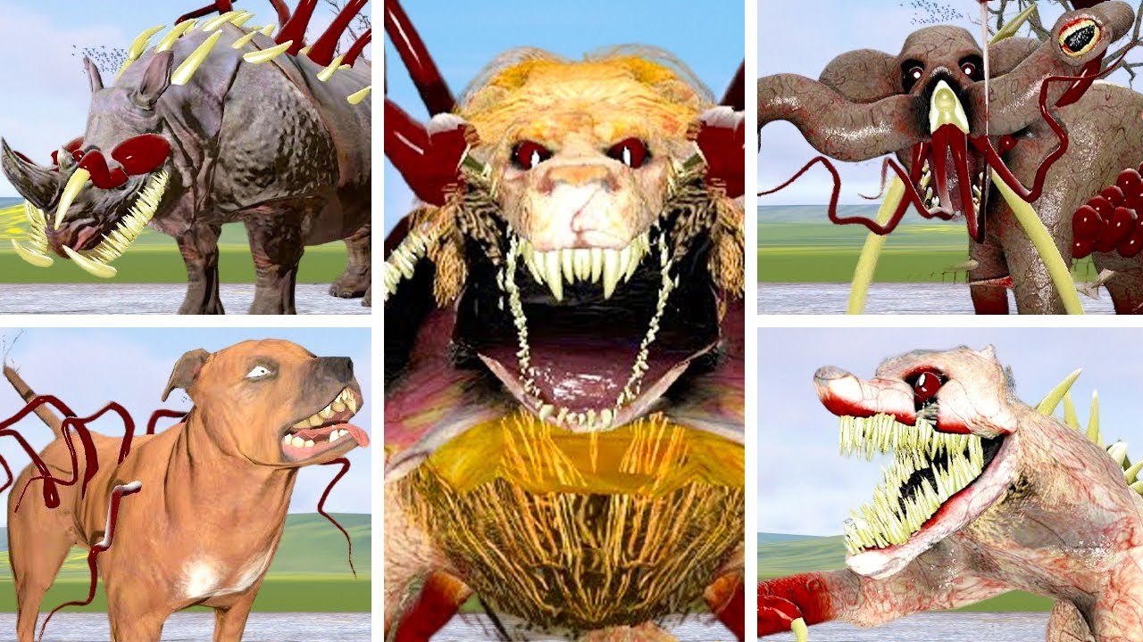 NEW SECRET ZOOCHOSIS MUTANT ANIMALS MONSTERS ANIMALS + JUMPSCARES in ...
