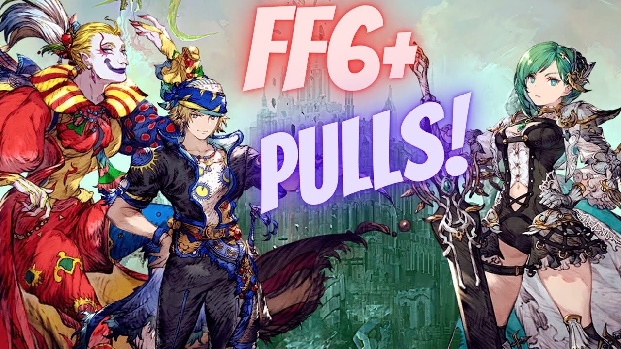 WOTV | More pulls!!! | FF6 and WOTC Summons! | War of the Visions Final ...