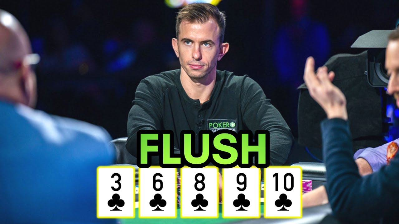 Increíble Sorteo FLUSH para 996,000 Botes en la MESA FINAL WPT - YouTube