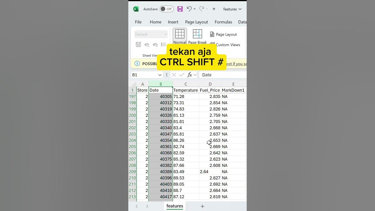 #tutorialexcel #microsoftexcel #belajarexcel - YouTube