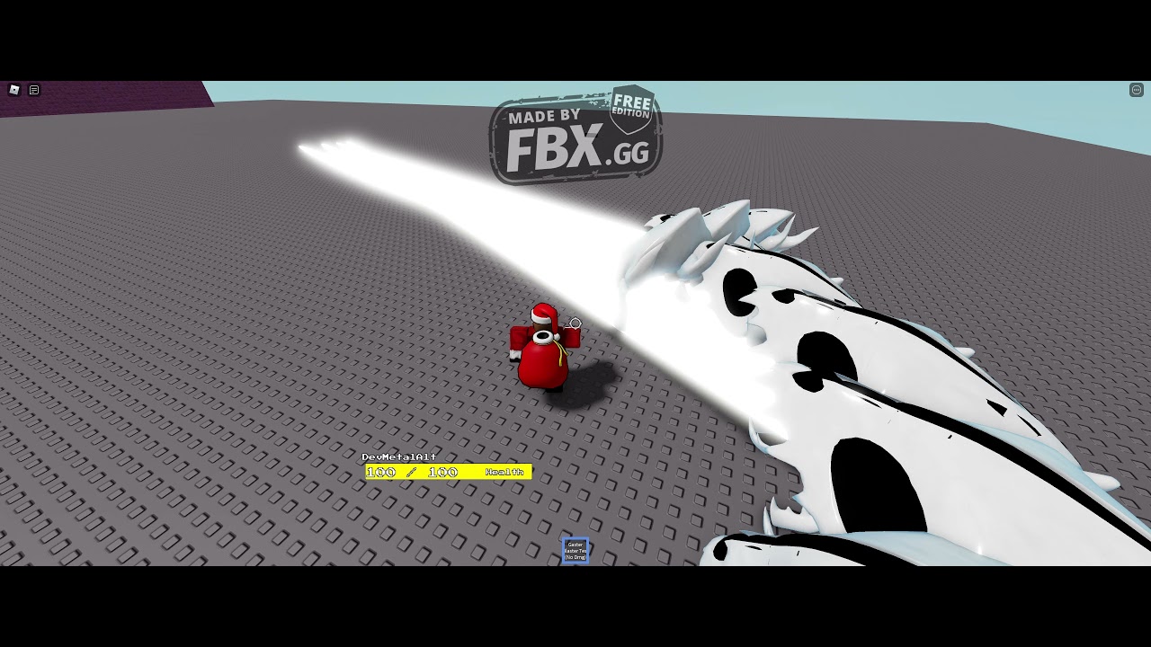 Gaster Blaster Test - YouTube