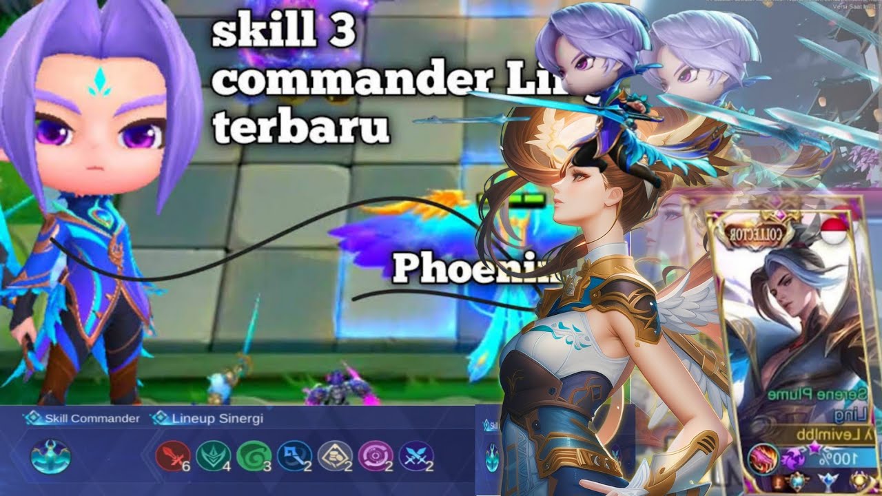 LING SKILL 3 MODE BURUNG SIRIT UNCUING! - MAGIC CHES INDONESIA - YouTube