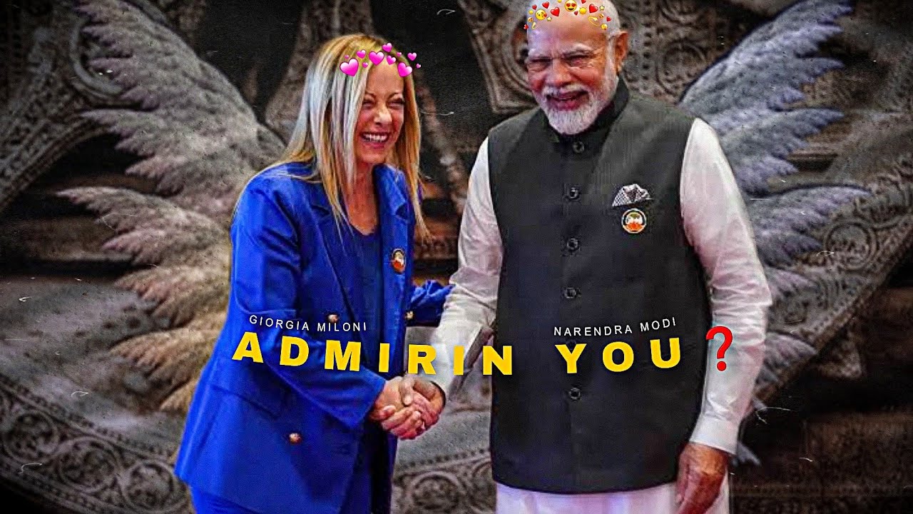 Meloni modi Love 💘 | Modi and Meloni | G20 summit 2023 india | Giorgia ...