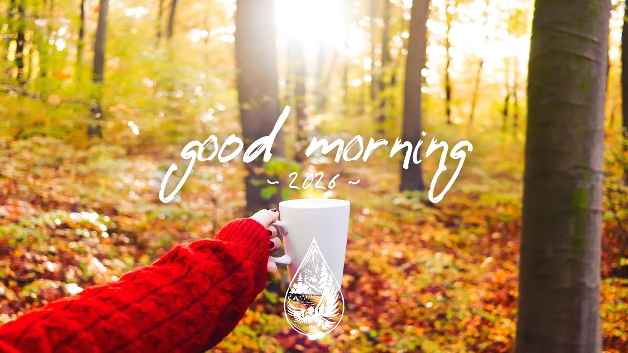 Good Morning 2026 ☕ • best new positive music for a happy day (1.5-hour ...