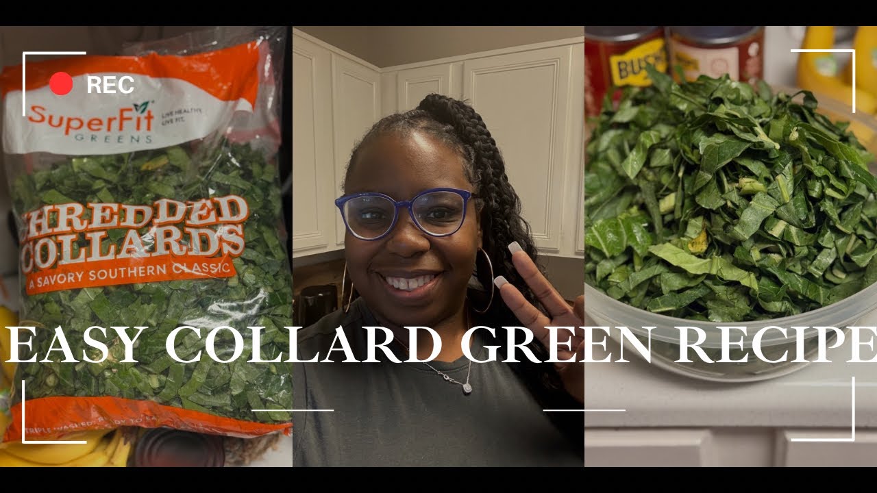 Simply Collard Green Recipe That Taste Just Like "Grandma" - YouTube
