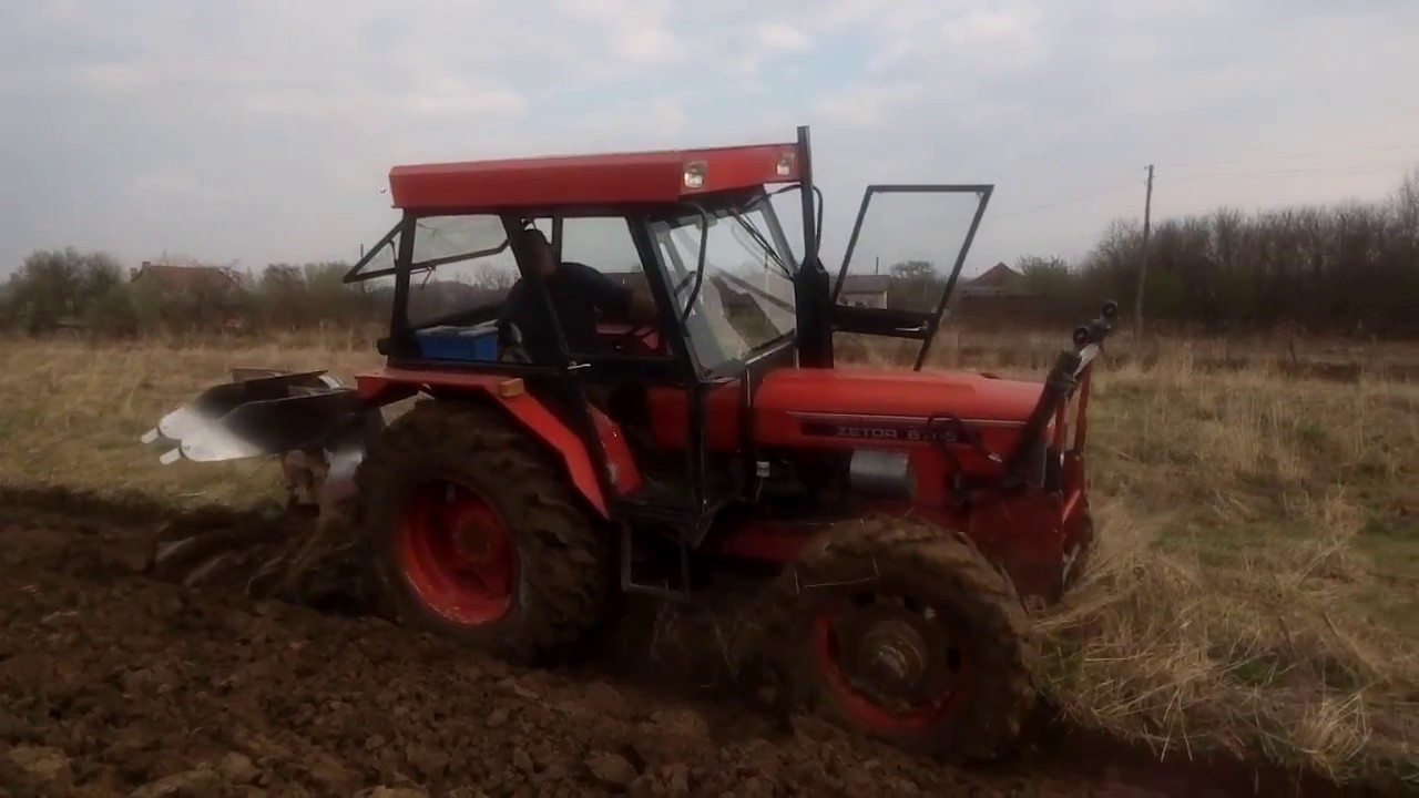 Zetor 6745 Oranje 2017 - YouTube