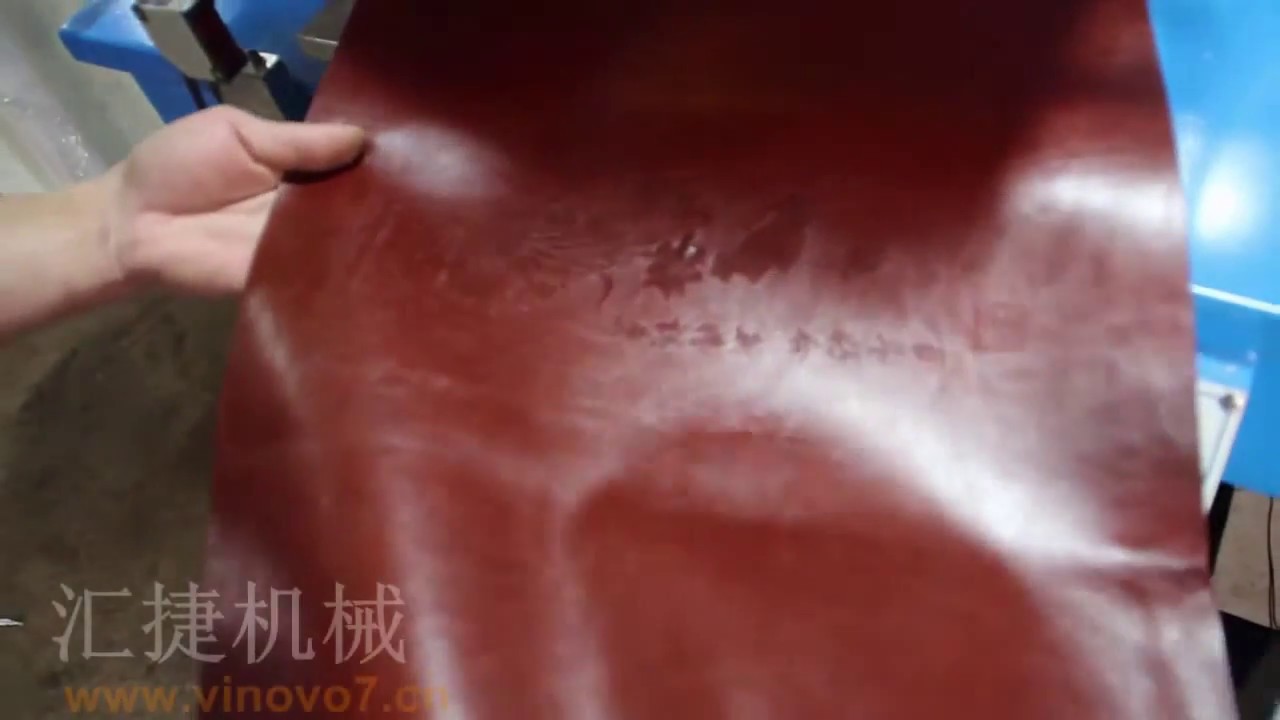 leather hot stamping high pressure hot foil stamping machine embossing ...