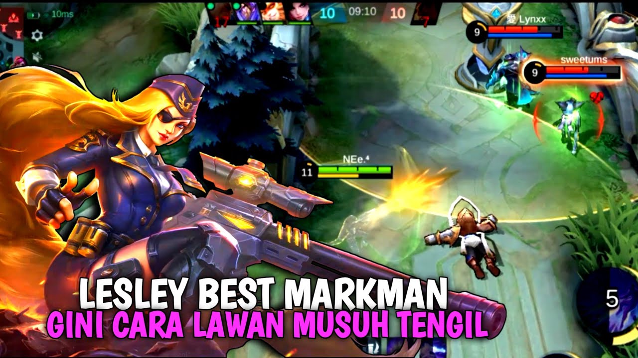 LESLEY BEST MARKMAN!!! MUSUH FULL META | BUILD TOP 1 GLOBAL LESLEY ...