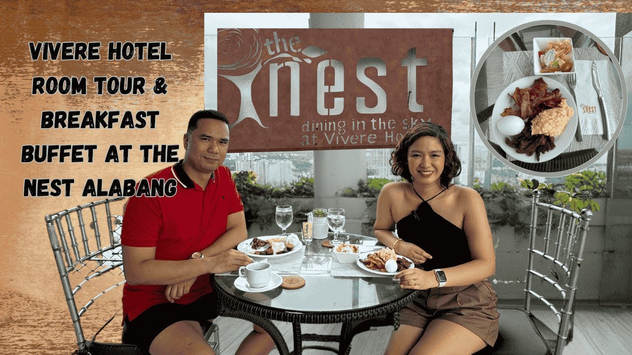 Vivere Hotel Room Tour & Breakfast Buffet at The Nest Alabang - YouTube