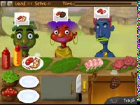 Happy Tribe Grill game play on BemGame.com - YouTube