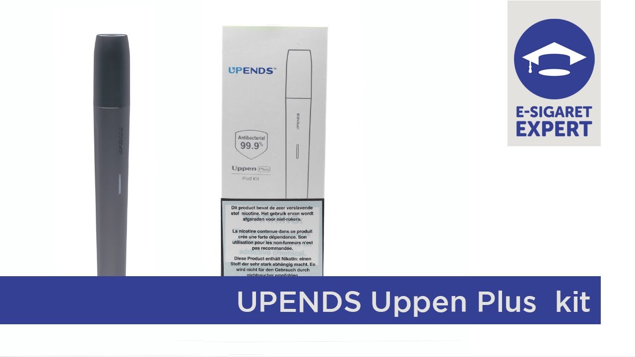 UPENDS Uppen Plus Kit | Praktische en eenvoudige E-smoker - YouTube