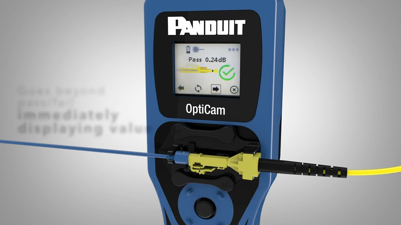 Panduit OptiCam 2 Termination Tool - YouTube