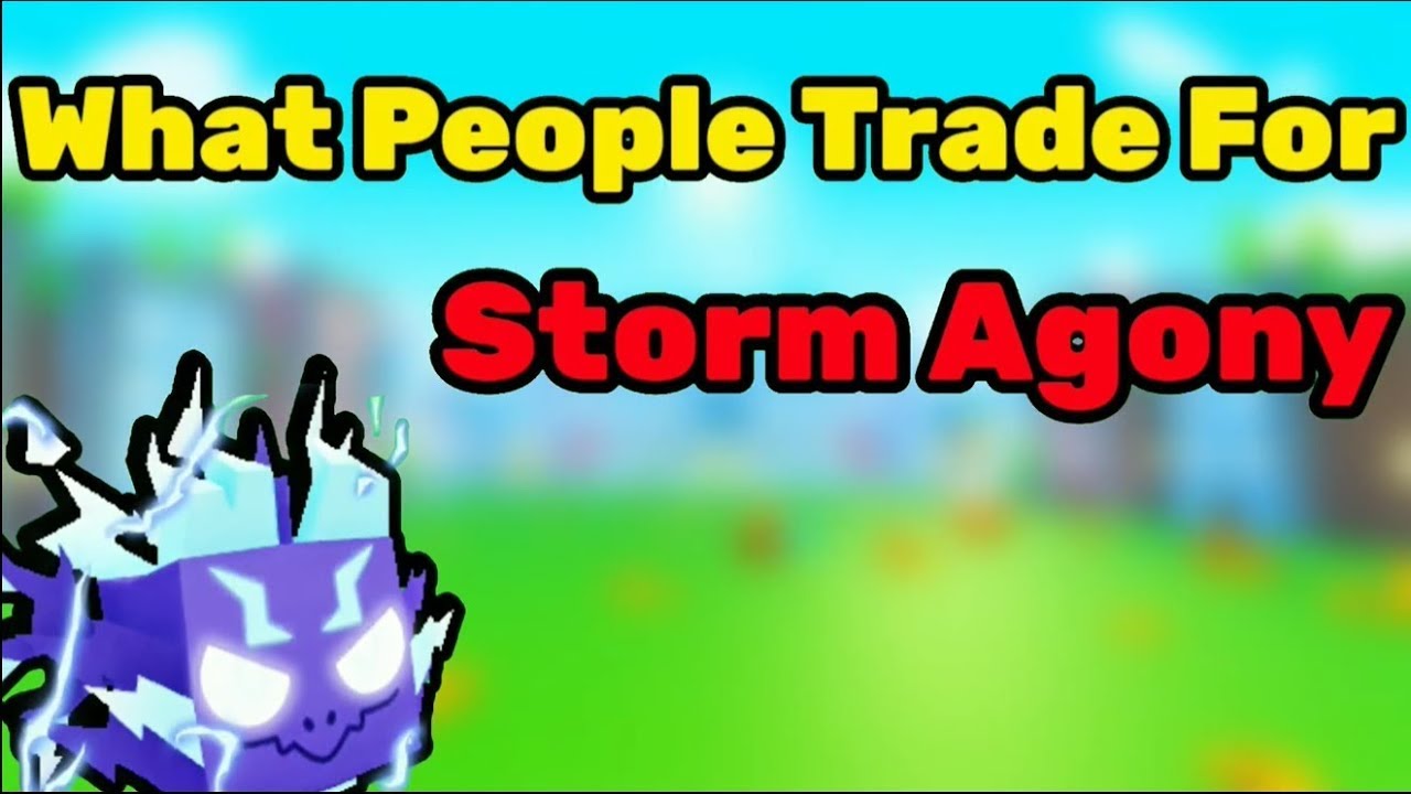 What people trade for 2 storm agony! (PSX) - YouTube