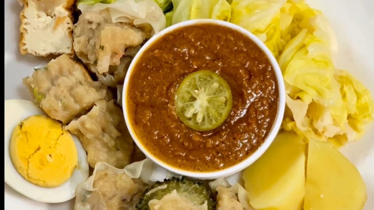 Siomay Ayam Udang Saos Kacang Youtube