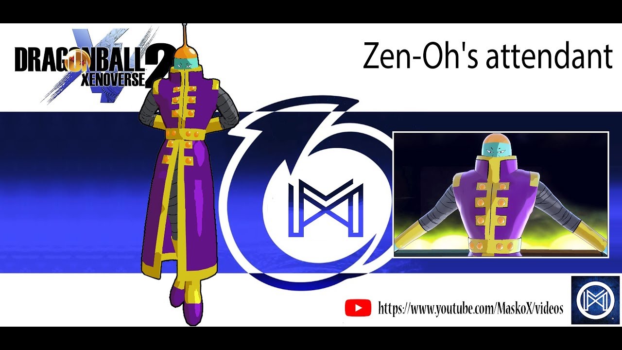 DBXV2 - Zen-Oh's Attendant - (x2m file) - download mod - YouTube